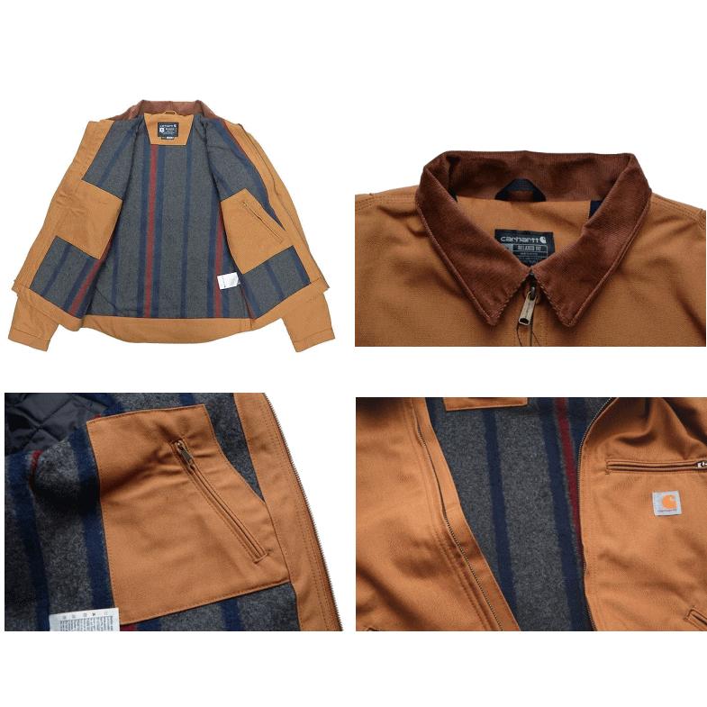 Carhartt Duck Detroit Jacket 103828 カーハート ダック デトロイト ジャケット : INSIZE - 通販 - Yahoo!ショッピング