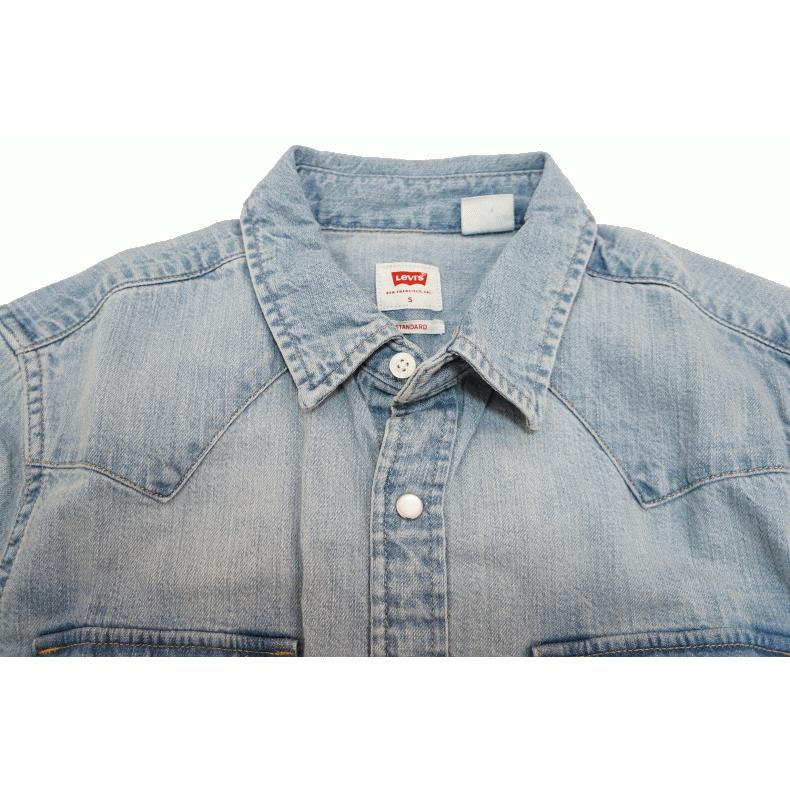 Levi's（リーバイス） 【在庫処分】 Levis CLASSIC DENIM SHIRT クラシック デニムシャツ 米国モデル 85745 ...