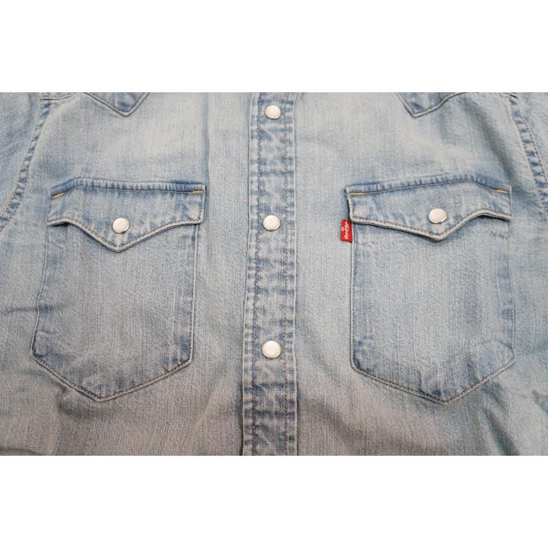 Levi's（リーバイス） 【在庫処分】 Levis CLASSIC DENIM SHIRT クラシック デニムシャツ 米国モデル 85745 ...