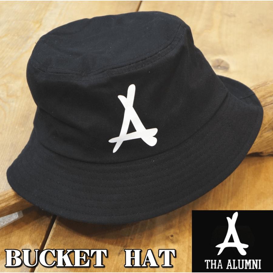 Tha Alumni Clothing アルムナイ クロージング LOGO BUCKET HAT ロゴ バケット ハット ユニセックス フリー ...