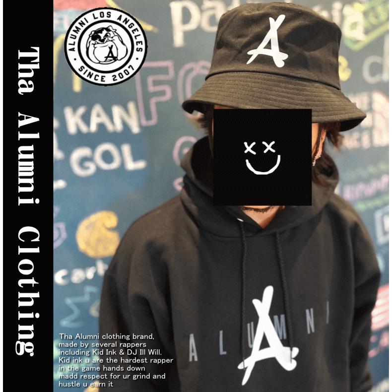Tha Alumni Clothing アルムナイ クロージング LOGO BUCKET HAT ロゴ バケット ハット ユニセックス フリー ...