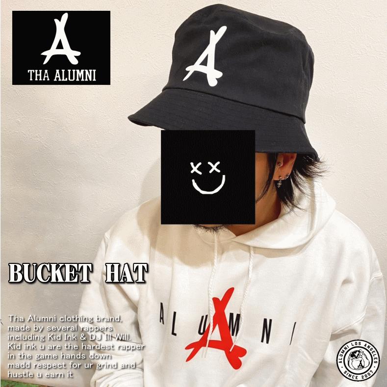 Tha Alumni Clothing アルムナイ クロージング LOGO BUCKET HAT ロゴ バケット ハット ユニセックス フリー ...