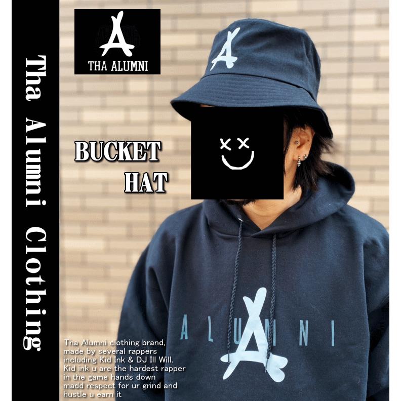 Tha Alumni Clothing アルムナイ クロージング LOGO BUCKET HAT ロゴ バケット ハット ユニセックス フリー ...