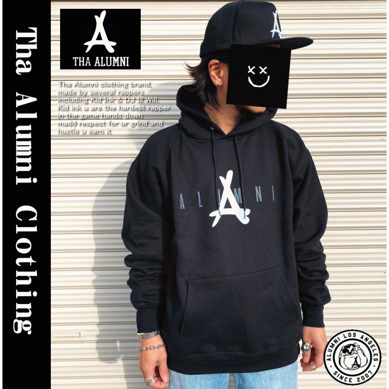 【在庫処分】 Tha Alumni Clothing アルムナイ クロージング Classic Hoodie ロゴ プルオーバー パーカー ...