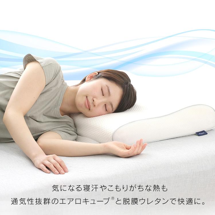 枕 まくら ピロー枕 低反発 高反発 ウレタン エアリーピロースタンダードタイプ 首痛 アイリスオーヤマ 母の日 父の日 快眠 ...
