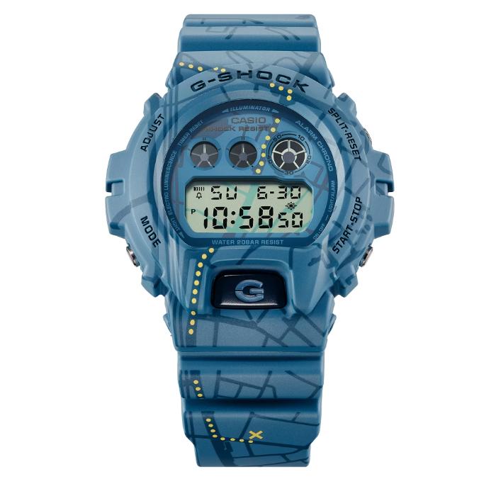 G-SHOCK Gショック トレジャーハント シリーズ 限定 カシオ CASIO デジタル 腕時計 くすみブルー 渋谷の地図 グラフィック ...