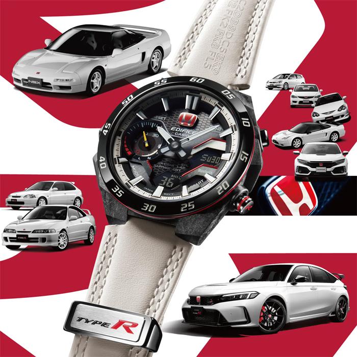 EDIFICE（CASIO） EDIFICE エディフィス Honda TYPE R 限定モデル スマートフォンリンク Bluetooth ...