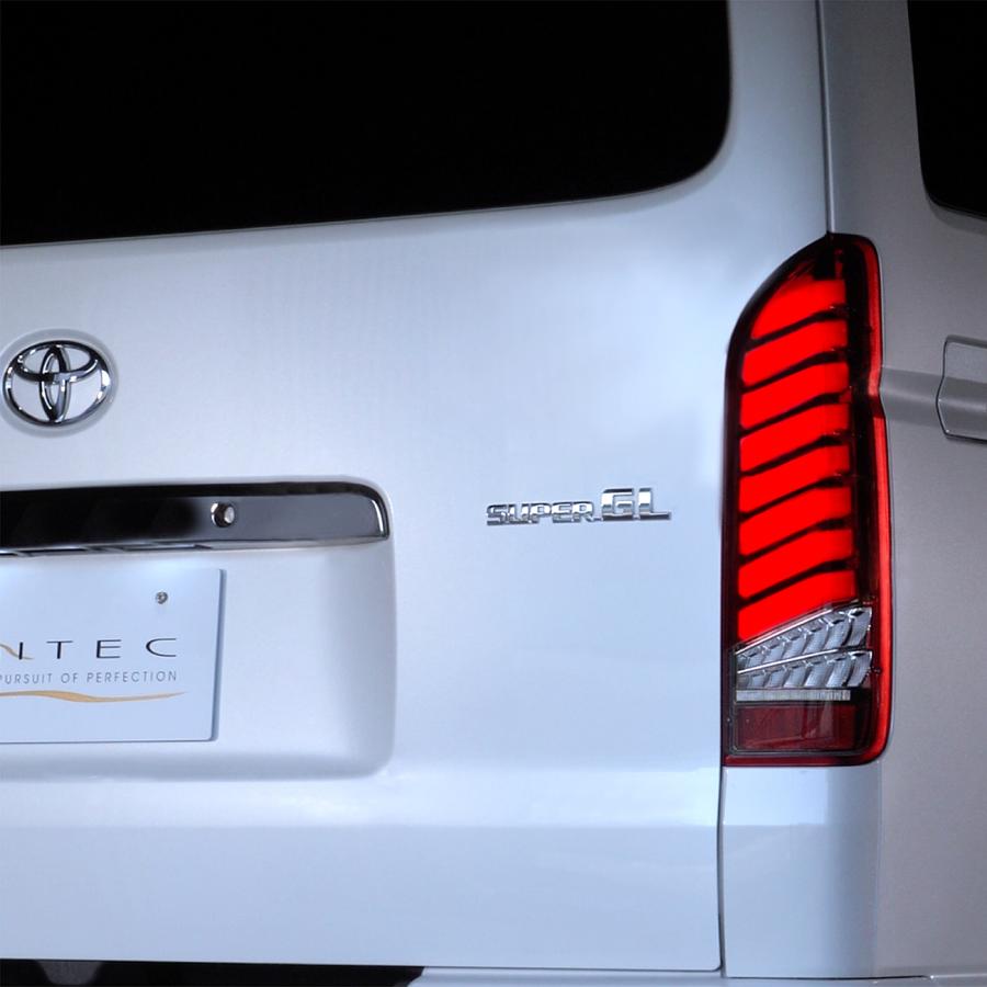 ハイエース LEDテールランプ 保安基準適合 Eマーク取得 1年保証 ハイエース LEDテールランプ 保安基準適合 Eマーク取得 1年保証