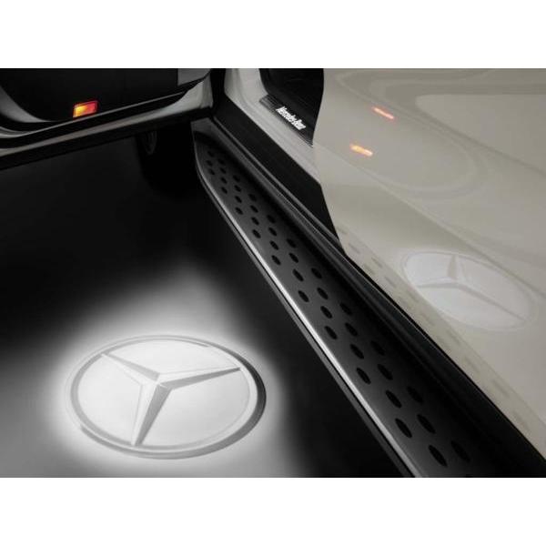 Mercedes-Benz（メルセデス・ベンツ） ベンツ純正 W213/Eクラス・セダン/ フロントドア 左右用 LEDプロジェクター・カーテ ...