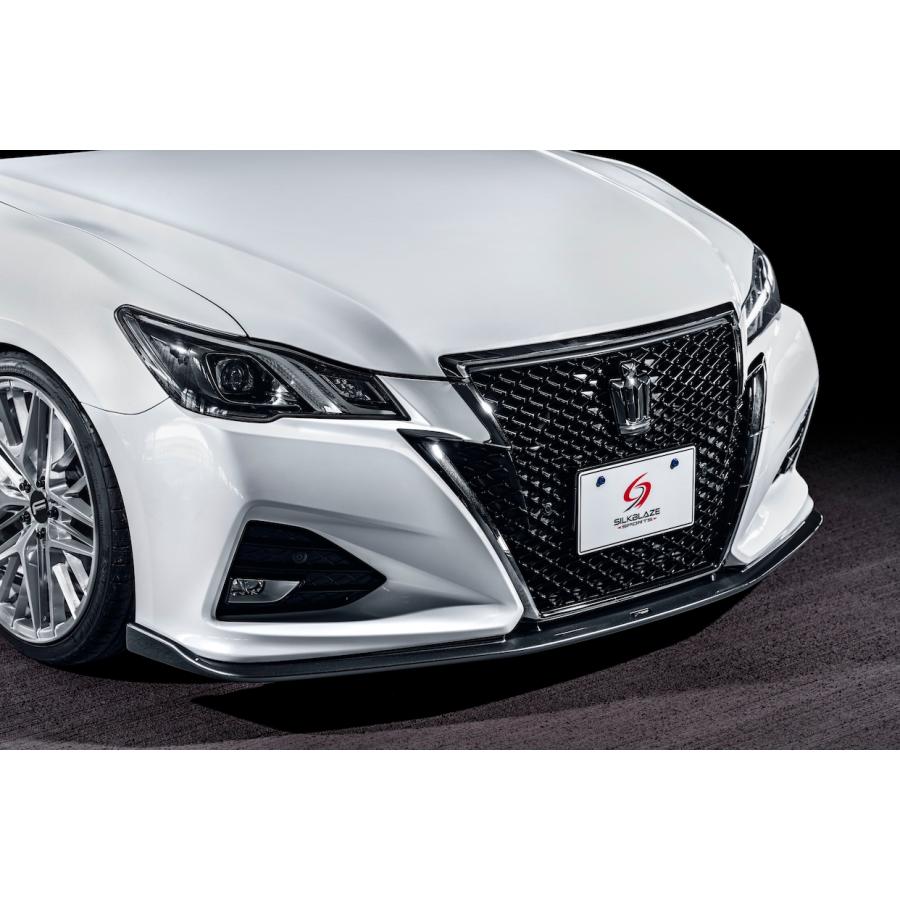 Silk Blaze SilkBlaze/210系クラウン アスリートARS210/GRS210/GRS211/GRS214 後期 フロントスポイラー Type-S Ver2 単色3Q3塗装 ...