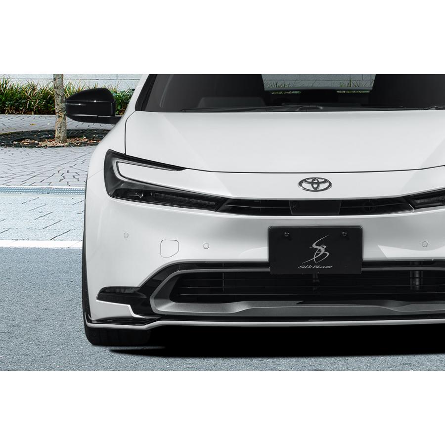 Silk Blaze SilkBlaze/60系プリウス /MXWH6# / ZVW6#（2023.1-）エアロ3P フロント・サイド・リアセット 純正1M2/1F7塗分塗装：TSR60PR ...