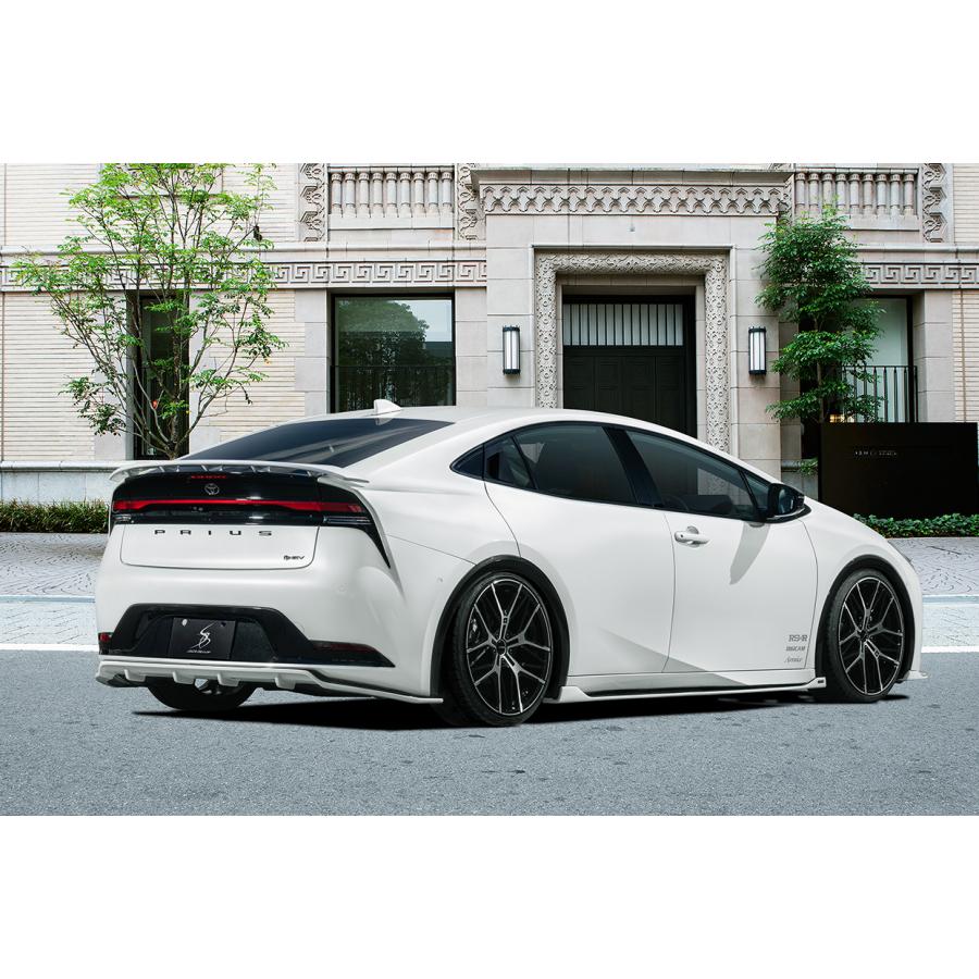 Silk Blaze SilkBlaze/60系プリウス /MXWH6# / ZVW6#（2023.1-）エアロ3P フロント・サイド・リアセット 未塗装品：TSR60PR-3P ...