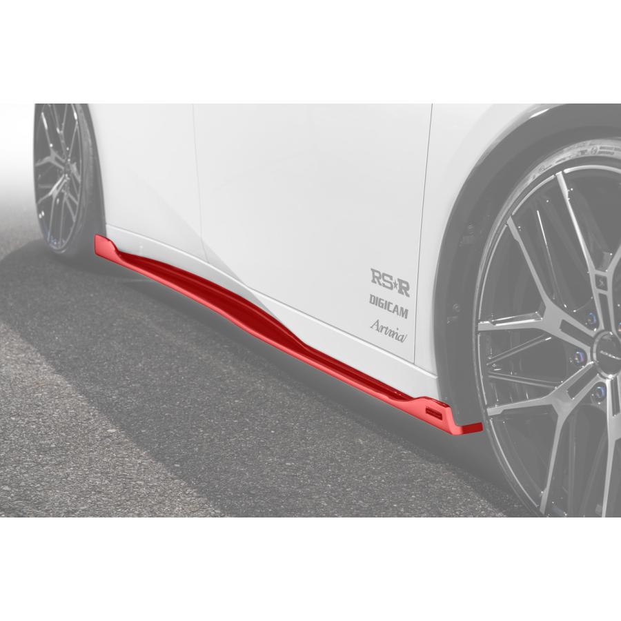 Silk Blaze SilkBlaze/60系プリウス /MXWH6# / ZVW6#（2023.1-）サイドフラップ 純正3U5/1F7塗分塗装 品番：TSR60PR-SF ...