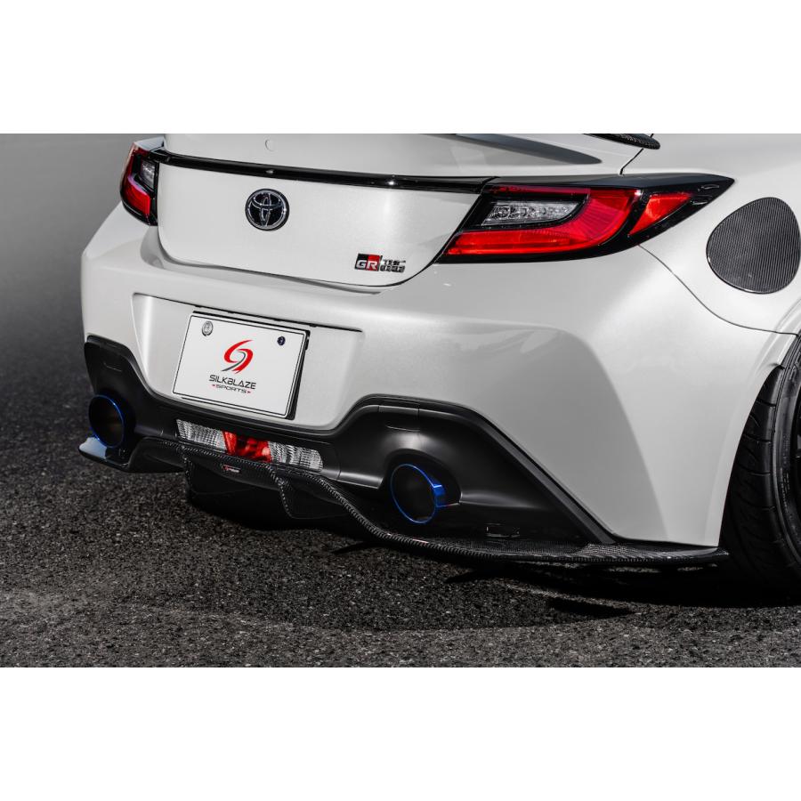 Silk Blaze SilkBlaze/シルクブレイズ トヨタ GR86/ZN8 (R03.10〜) リアディフューザー WETカーボン/クリア 品番：TSRGR86-RDC ...