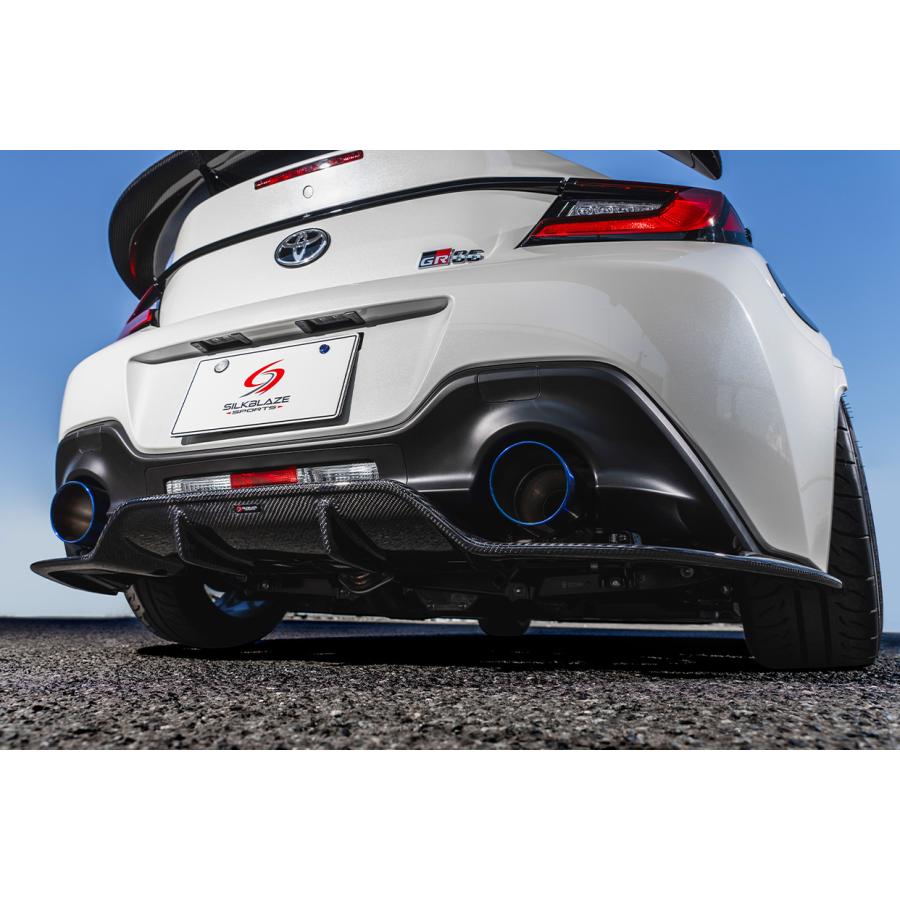 Silk Blaze SilkBlaze/シルクブレイズ トヨタ GR86/ZN8 (R03.10〜) リアディフューザー WETカーボン/クリア 品番：TSRGR86-RDC ...