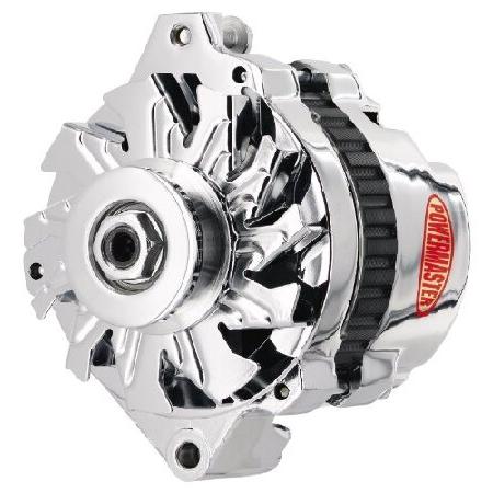 【並行輸入品】 Powermaster 378011 GM CS130 オルタネーター 140Ampwith 1v プーリークローム 1パック ...
