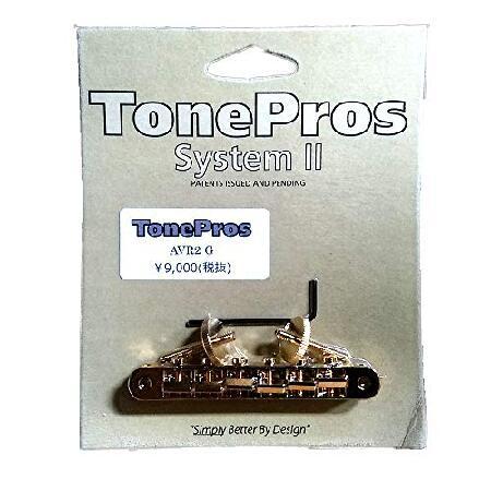TonePros AVR2-G Replacement ABR-1 Tuneomatic ゴールド ギター用ブリッジ : インター ...