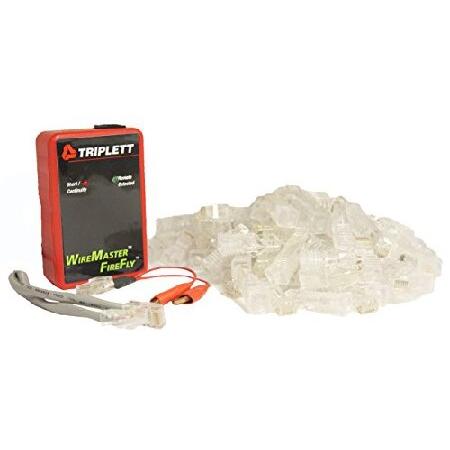 Triplett WireMaster FireFly 高速LANマッピングツール 100個のリモコン付き - 有線RJ45のインストールと ...