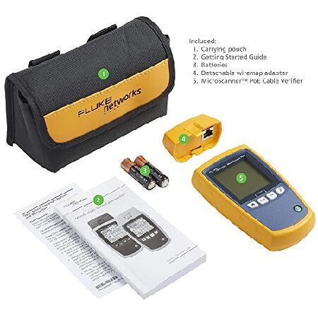 【並行輸入品】 Fluke Networks - 5018508 MS-POE MicroScanner Copper Cable ...