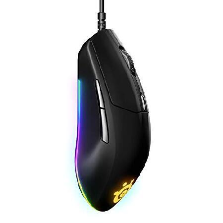 【並行輸入品】 SteelSeries Rival 3 Gaming Mouse - 8,500 CPI TrueMove Core ...