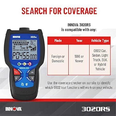 INNOVA 3020RS 高速＆使いやすい チェックエンジンコードリーダー OBD2 ＆ ABSスキャナー 修理＆部品の推奨 メンテナンス ...