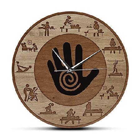 The Geeky Days Massage Physical Therapy Printed Wall Clock Silent ...