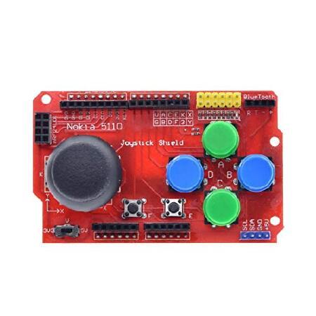 HiLetgo 2pcs Gamepad Joystick Shield for Arduino Expansion Board Analog Keyboard and Mouse ...