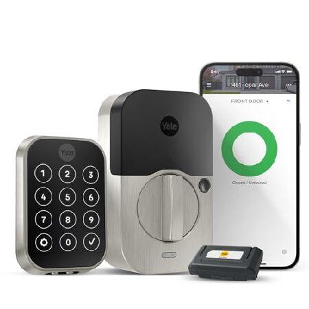 Yale Assure Lock 2 with Wi-Fi, Satin Nickel Keyless Smart Locks with ...