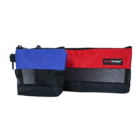 MELOTOUGH 2 Pack Zipper Utility Tool Bag，Small Bags/Multi-Purpose Pouch ...