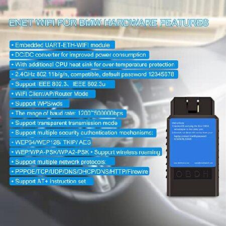 Bootmod3 OBD WiFi Adapter for BMW F/G/I Series Car Enet OBD WiFi ...