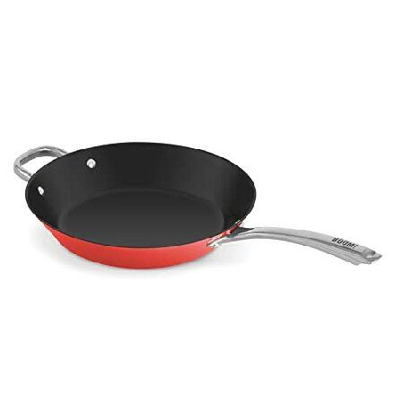 DASH The Fit Cook x 12" Enameled Carbon Steel Fry Pan- Sriracha : インター ...