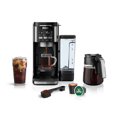 【並行輸入品】 Ninja CFP101 DualBrew Hot ＆ Iced Coffee Maker, Single-Serve ...