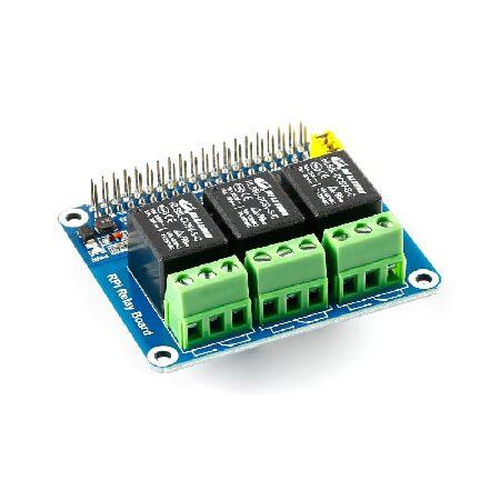 JESSINIE Raspberry Pi Relay Module HAT Expansion Board Three Channel (3 ...