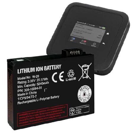 5240mAh W-20 Battery,Higher Capacity Replacement Battery for Netgear ...