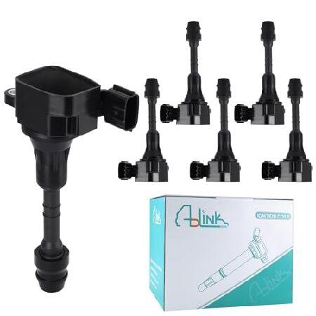 AULINK UF349 イグニッションコイルパック 6個入り インフィニティ I35 QX4 M35 FX35 G35 (2.5L 3.0L ...