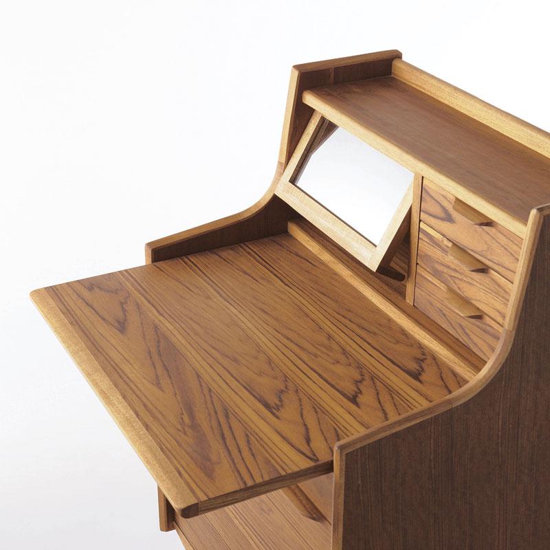 朝日木材 EDDA エッダ ライティングビューロー デスク 机 60cm幅 DB30102M-EL000 一部地域開梱設置無料 代引き不可 : db30102m-el000 ...