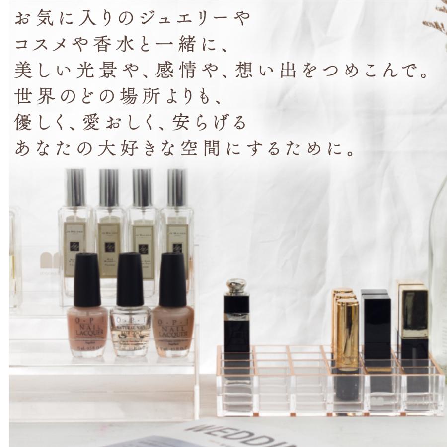 Moosy Life ローズゴールド リップスタンド アクリル 24マス MoonLight ML03 : IBB SHOP - 通販 - Yahoo!ショッピング