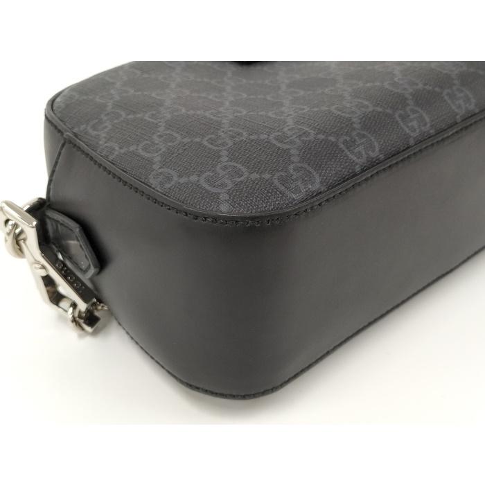 【中古】GUCCI クラッチバッグ ショルダーバッグ GGスプリーム レザー ブラック 574886 : 2000086252000021 ...