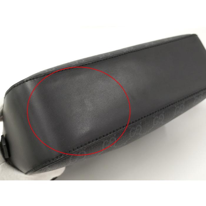 【中古】GUCCI クラッチバッグ ショルダーバッグ GGスプリーム レザー ブラック 574886 : 2000086252000021 ...