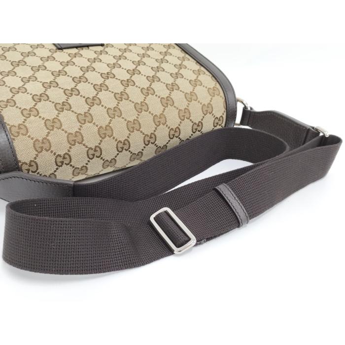 【中古】GUCCI ショルダーバック GGキャンバス ブラウン 449172 : 2000087252000581 : サカイのリサイクル ...