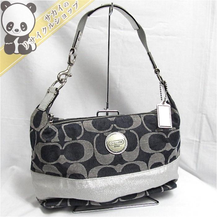COACH ワンショルダーバッグ シグネチャー F17434 肩がけショルダーバッグ : サカイのリサイクルショップ - 通販 - Yahoo ...