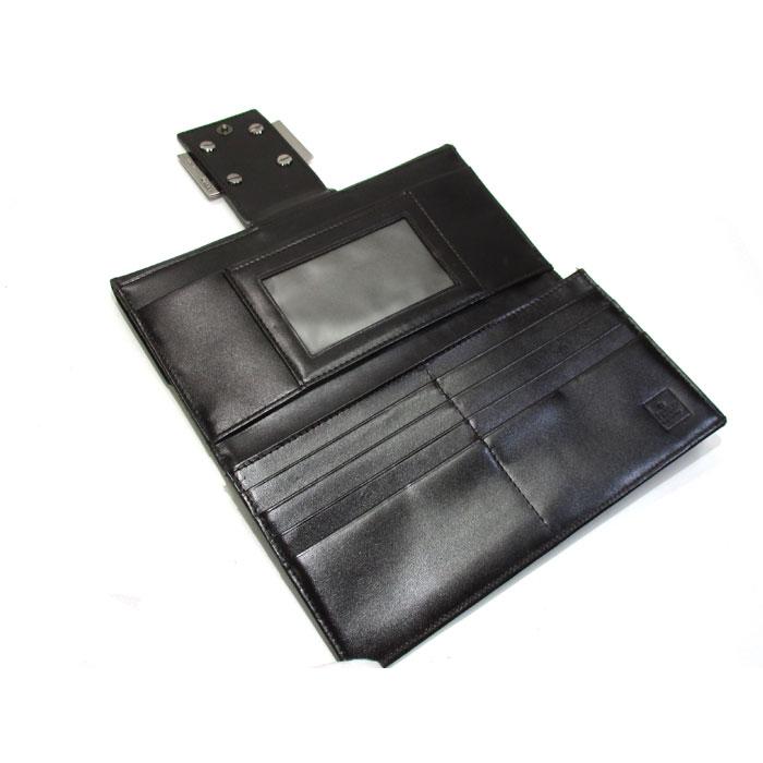 FENDI 【中古】FENDI ダブルホック 二つ折り 長財布 ズッカ キャンバス レザー ブラウン ブラック 8M0032 : サカイの ...