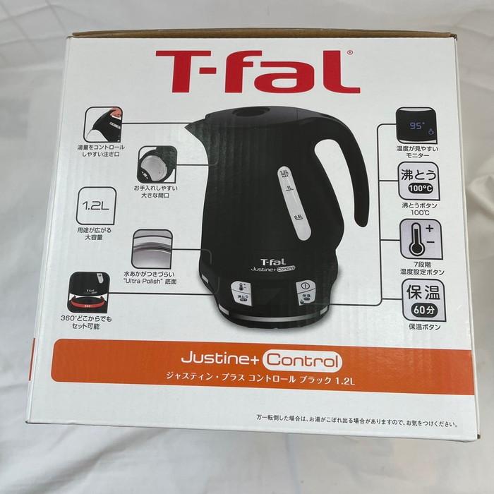 【中古】T-faL 電気ケトル Justine+Control ブラック 1.2リットル [jgg] :2002269251800785:サカイのリサイクルショップ - 通販 - Yahoo ...