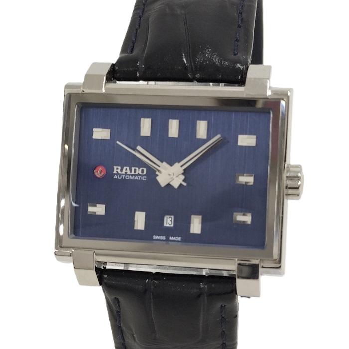 RADO トラディション メンズ 腕時計 自動巻 SS レザー ネイビー文字盤 561.0019.3.001 : サカイのリサイクルショップ ...