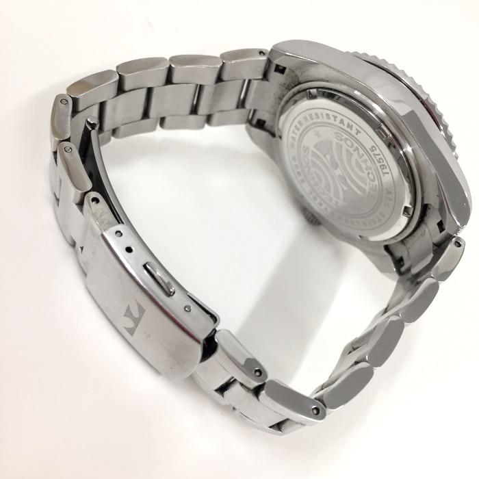 【中古】 テクノス メンズ腕時計 シルバー T9575 [jggW] : 2002683252500003 : サカイのリサイクルショップ - 通販 - Yahoo!ショッピング