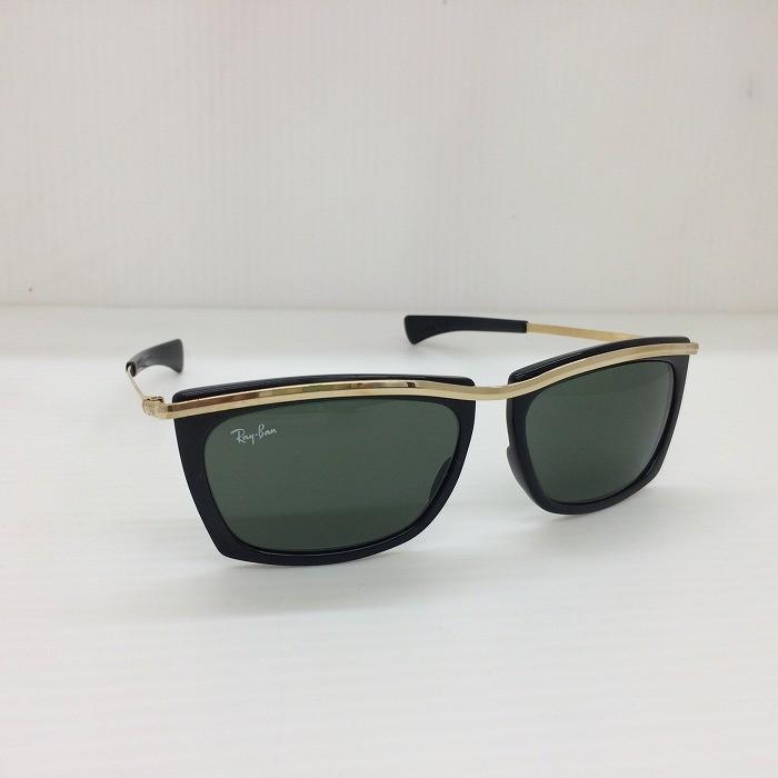 Ray-Ban 【中古】レイバン オリンピアン2 サングラス L1004 ブラックレンズ ゴールド/ブラックフレーム[jggI] : サカイの ...