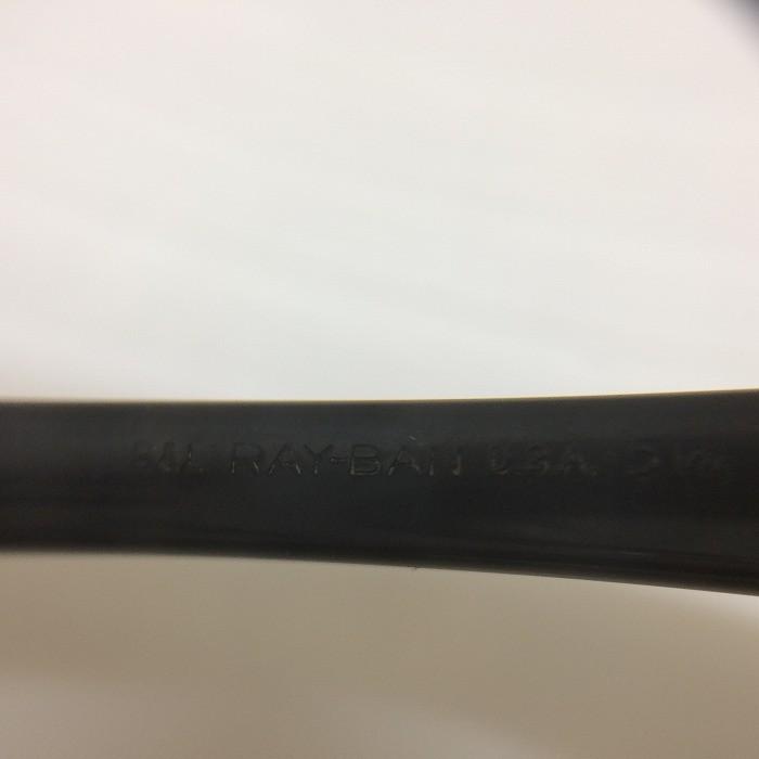 【中古】レイバン オリンピアン2 サングラス L1004 ブラックレンズ ゴールド/ブラックフレーム[jggI ...