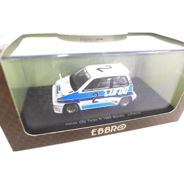 EBBRO エブロ HONDA City Turbo R 1982 Suzuka J.Palmer #2 ホンダ シティターボ スズカ ...