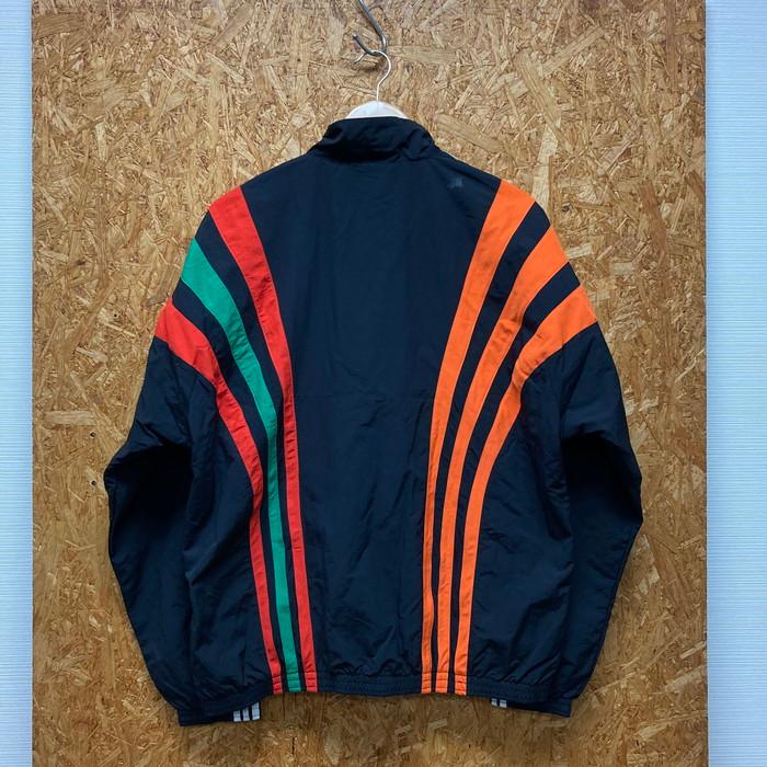 【中古】adidas メンズ トラックジャケット トレフォイル ブラック系 表記サイズ：O [jgg] : 2007190251201221 ...