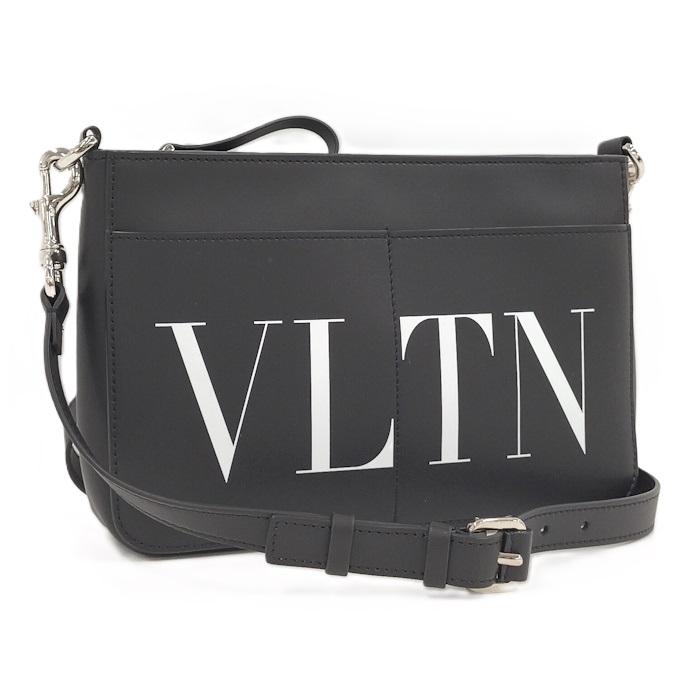 VALENTINO CARAVANI ショルダーバッグ レザー VLTN ブラック : サカイのリサイクルショップ - 通販 - Yahoo ...